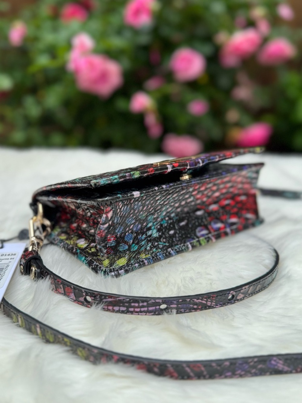 Brahmin | Bags | Nwt Brahmin Minuette Showtime Melbourne Leather Purse ...